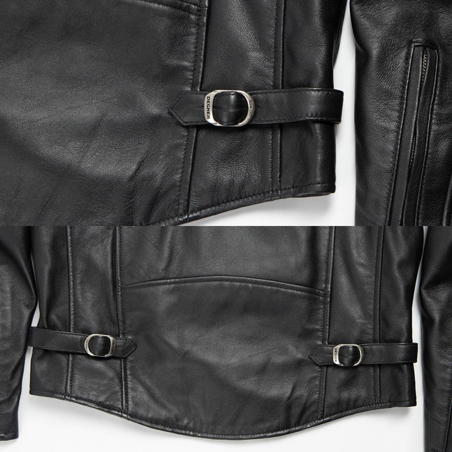 DEGNER デグナー 24WJ-4 レザージャケット ブラック : 八百万堂 - 通販 - Yahoo!ショッピング