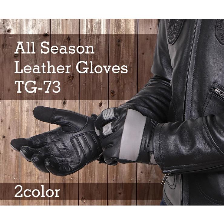 DEGNER デグナー TG-73 レザーグローブ 2色 : 八百万堂 - 通販 - Yahoo!ショッピング