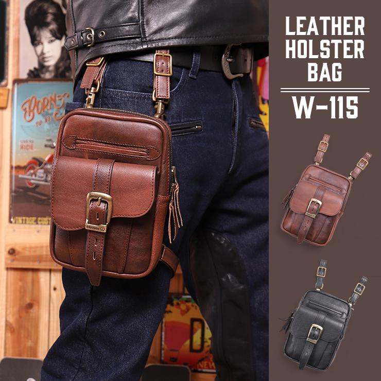 DEGNER デグナー W-115 レザーホルスターバッグ 2色 : 八百万堂 - 通販 - Yahoo!ショッピング