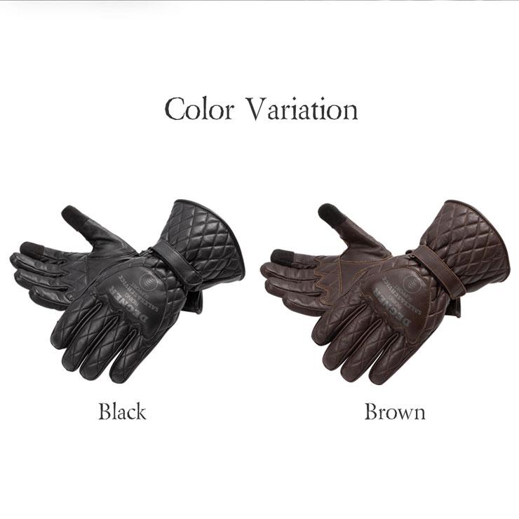 DEGNER デグナー WG-46 ウィンターレザーグローブ 2色 : 八百万堂 - 通販 - Yahoo!ショッピング