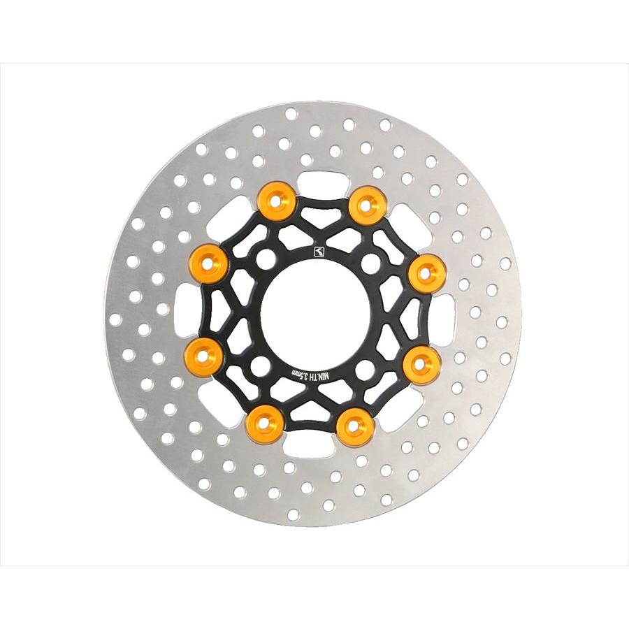 4990852094592 500-1432710 フローティングディスクローター ブラック/ゴールド KITACO キタコ : 八百万堂 - 通販 - Yahoo!ショッピング