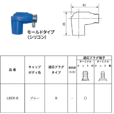 ceptoo 定形外 NGK エヌジーケー 0087295183069 LBER-B プラグキャップ 青 8306 : 八百万堂 - 通販 ...