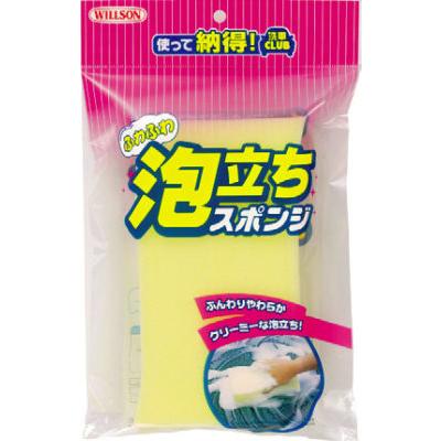 ウイルソン WILLSON 4971513355580 03083 ふわふわ泡立ち スポンジ : oka-4971513355580 : 八百万堂 - 通販 - Yahoo!ショッピング