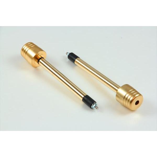 EFFEX 4548916053339 EBB301G ハンドルバーウェイトBIG アルミ／S.GLD アルミハン : 八百万堂 - 通販 - Yahoo!ショッピング