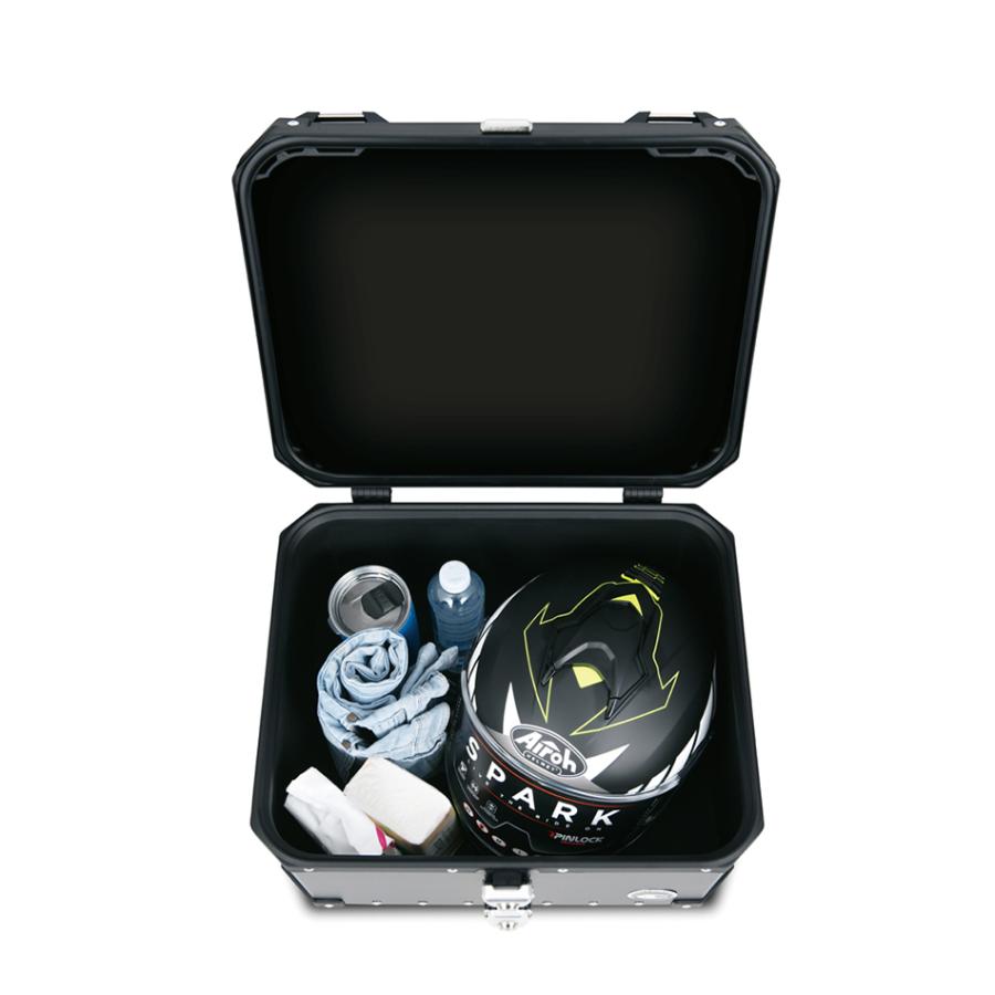 レイト商会 COOCASE クーケース 4570134350136 CCX550B Q5 アルミトップケース 55L ブラック トップボックス ベースプレート : 八百万堂 - 通販 ...