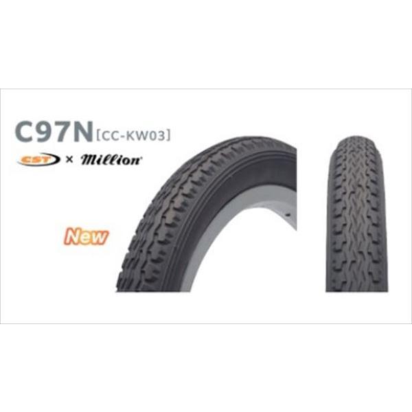 共和 4971620168967 C97N タイヤ 1本巻 16×1.75 47-305 黒/黒 小径自転車 スタンダード モデル : 八百万 ...