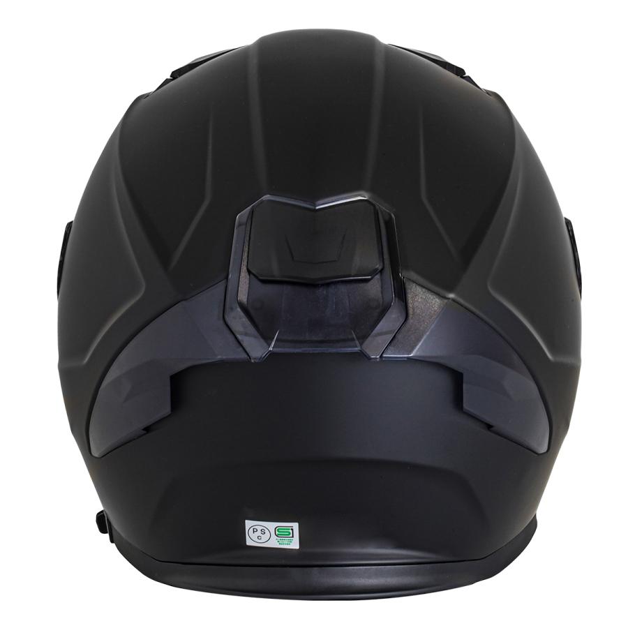 TEITO FF922 ソリッドマットブラック バイク フルフェイス ヘルメット インナーバイザー付 SG規格 PSC 全排気量対応 : te-ff922-sl-mk-mu : 八百万堂 ...