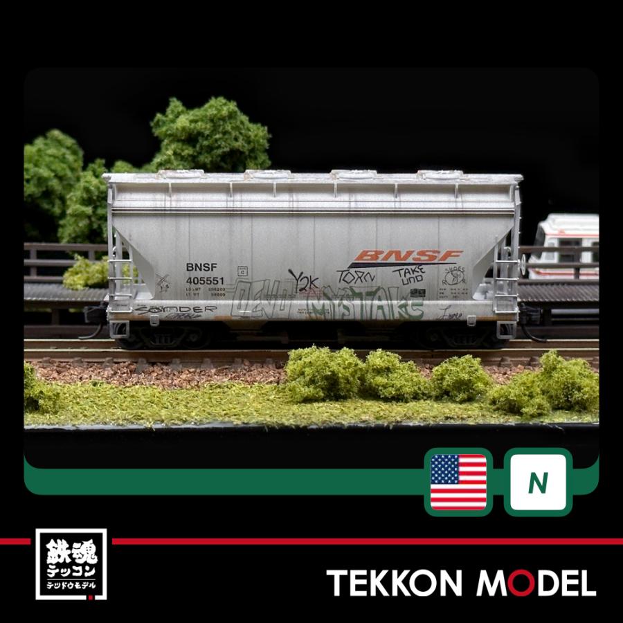 Nゲージ マイクロトレインズ 0309244283 (N)カバードホッパー BNSF #40555 FT#8 在庫品 : 鉄魂模型 - 通販 - Yahoo!ショッピング