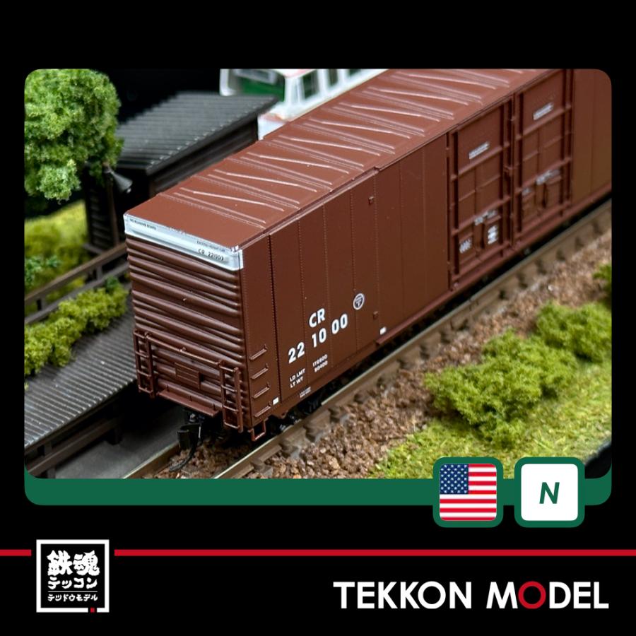 Nゲージ マイクロトレインズ 0310200180 （N)60ftボックスカー CR #221000 在庫品 : 鉄魂模型 - 通販 ...