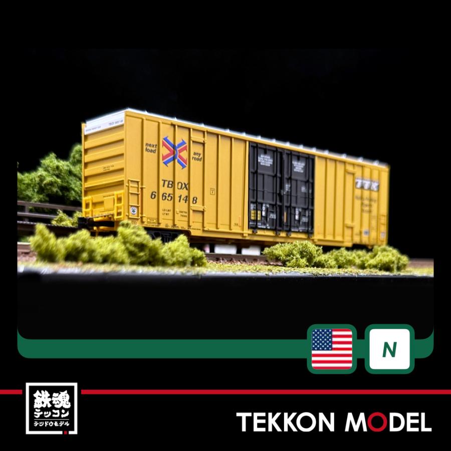 Nゲージ マイクロトレインズ 0312353011 (N)60ft ボックスカーTTX #665148 在庫品 : 鉄魂模型 - 通販 - Yahoo!ショッピング