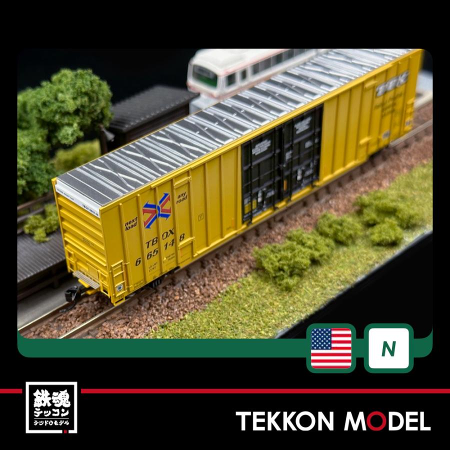 Nゲージ マイクロトレインズ 0312353011 (N)60ft ボックスカーTTX #665148 在庫品 :0312353011:鉄魂模型 - 通販 - Yahoo!ショッピング