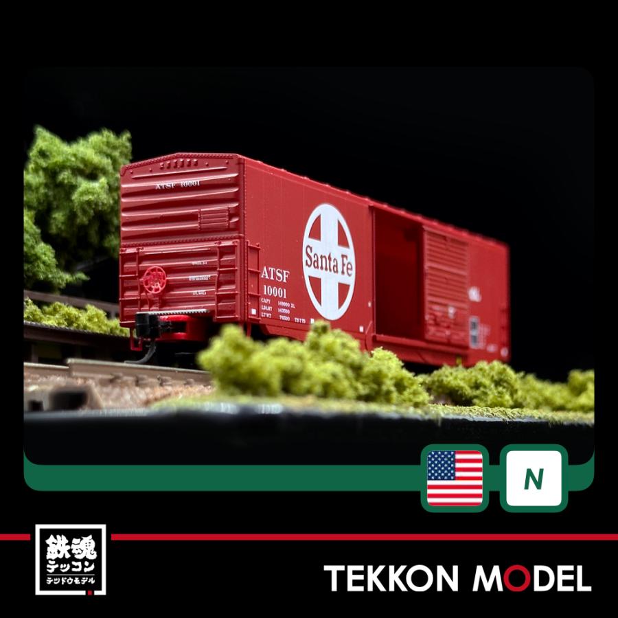 Nゲージ マイクロトレインズ 0318000380 (N)50ftボックスカー ATSF #10001 在庫品 : 鉄魂模型 - 通販 - Yahoo!ショッピング