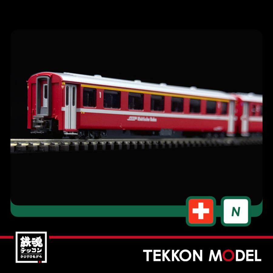 カトー Nゲージ KATO 10-1413 アルプスの赤い客車 EWI 基本セット（4両）在庫品 : 鉄魂模型 - 通販 - Yahoo!ショッピング