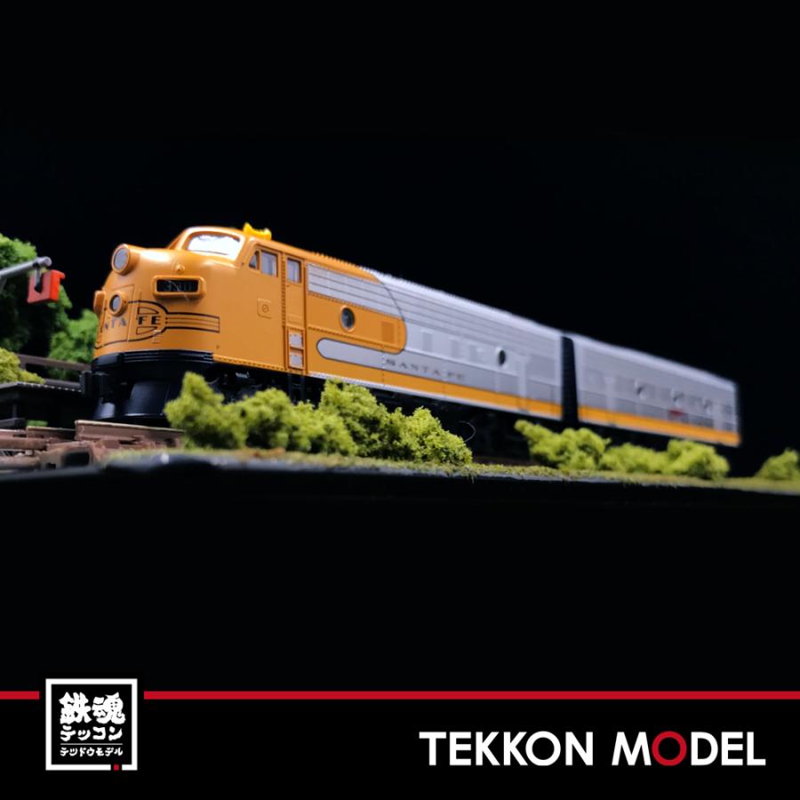 カトー Nゲージ ホビーセンターカトー 176-2140 & 2215 セット販売 EMD F7A F7B AT SF サンタフェ イエローボンネット フレート #330 在庫品 : 鉄魂模型 ...