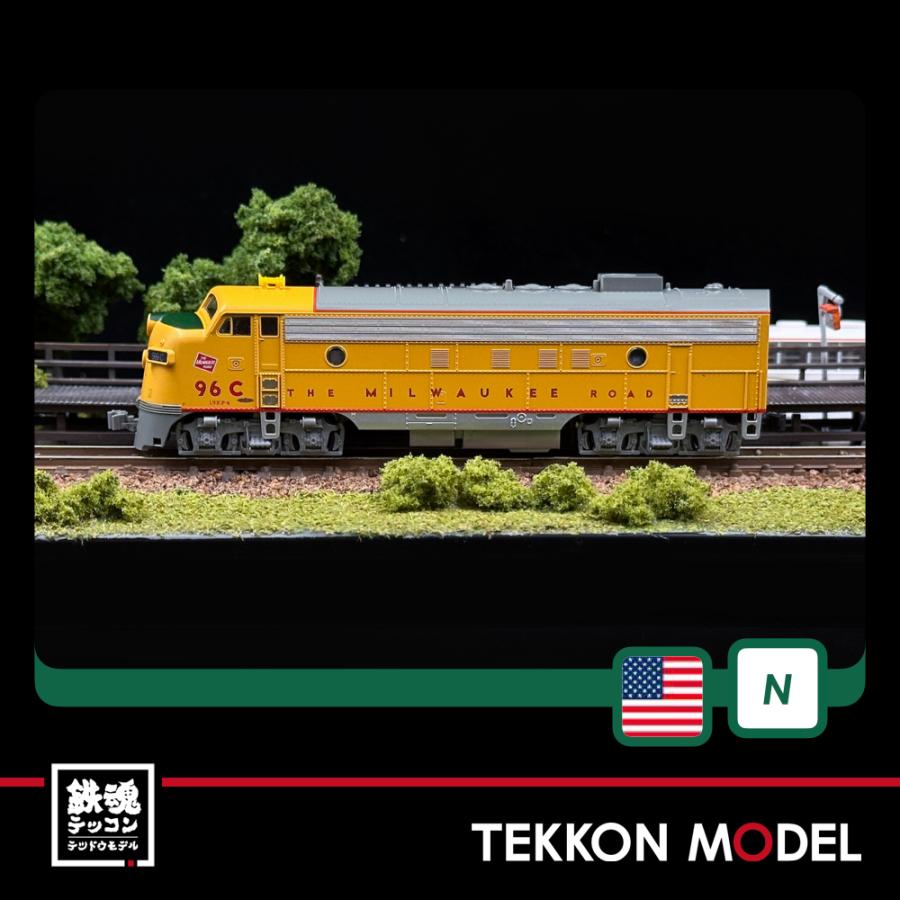 カトー Nゲージ KATO USA 176-2303 FP7A ミルウォーキー・ロード Post 1955 Scheme #95C 在庫品 : 鉄魂模型 - 通販 - Yahoo!ショッピング
