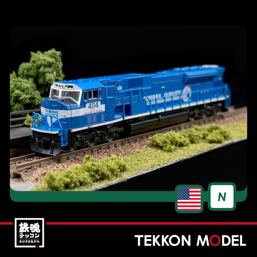カトー Nゲージ KATO USA 176-5515 (N)EMD SD80MAC Conrail #4114 在庫品 : 鉄魂模型 - 通販 - Yahoo!ショッピング