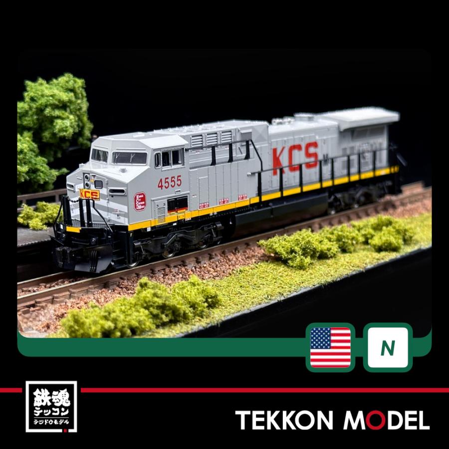 カトー Nゲージ KATO USA 176-7046 (N)GE AC4400CW KCS de Mexico #4555 在庫品 : 鉄魂模型 - 通販 - Yahoo!ショッピング