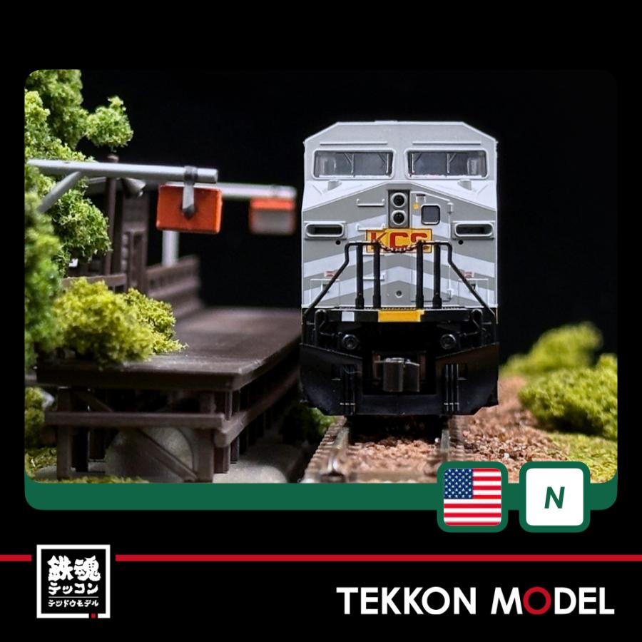 カトー Nゲージ KATO USA 176-7046 (N)GE AC4400CW KCS de Mexico #4555 在庫品 : 鉄魂 ...