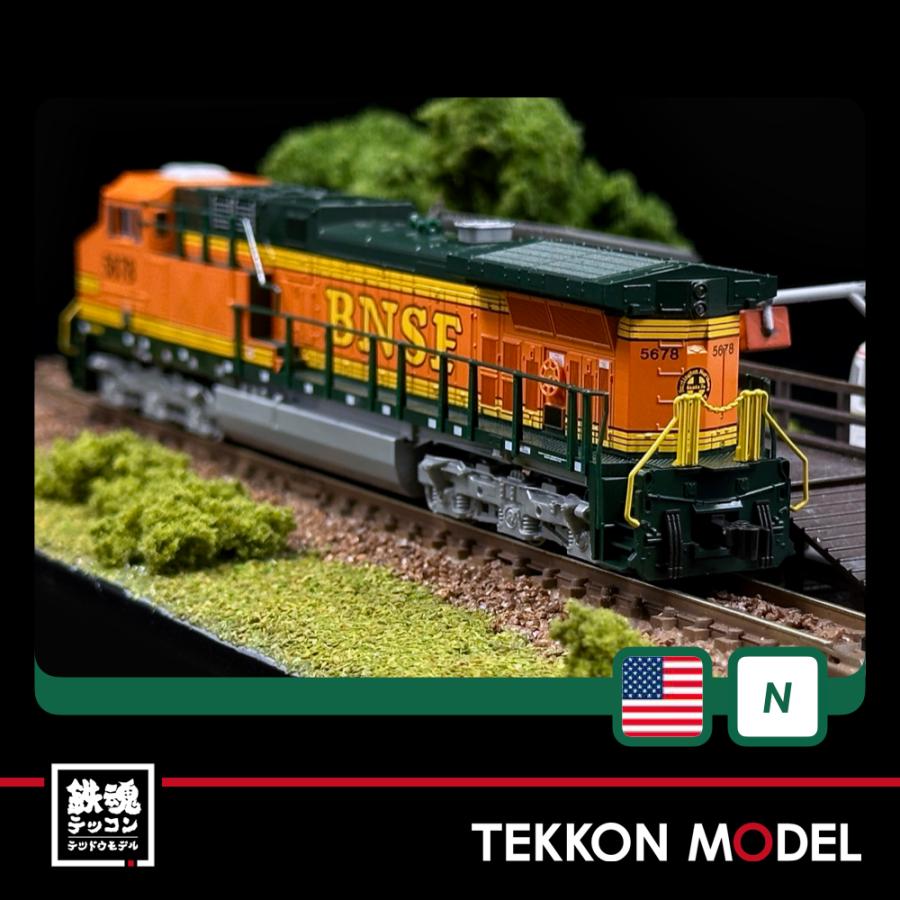 カトー Nゲージ KATO USA 176-7115 (N)GE AC4400CW BNSF #5678 在庫品 : 鉄魂模型 - 通販 - Yahoo!ショッピング