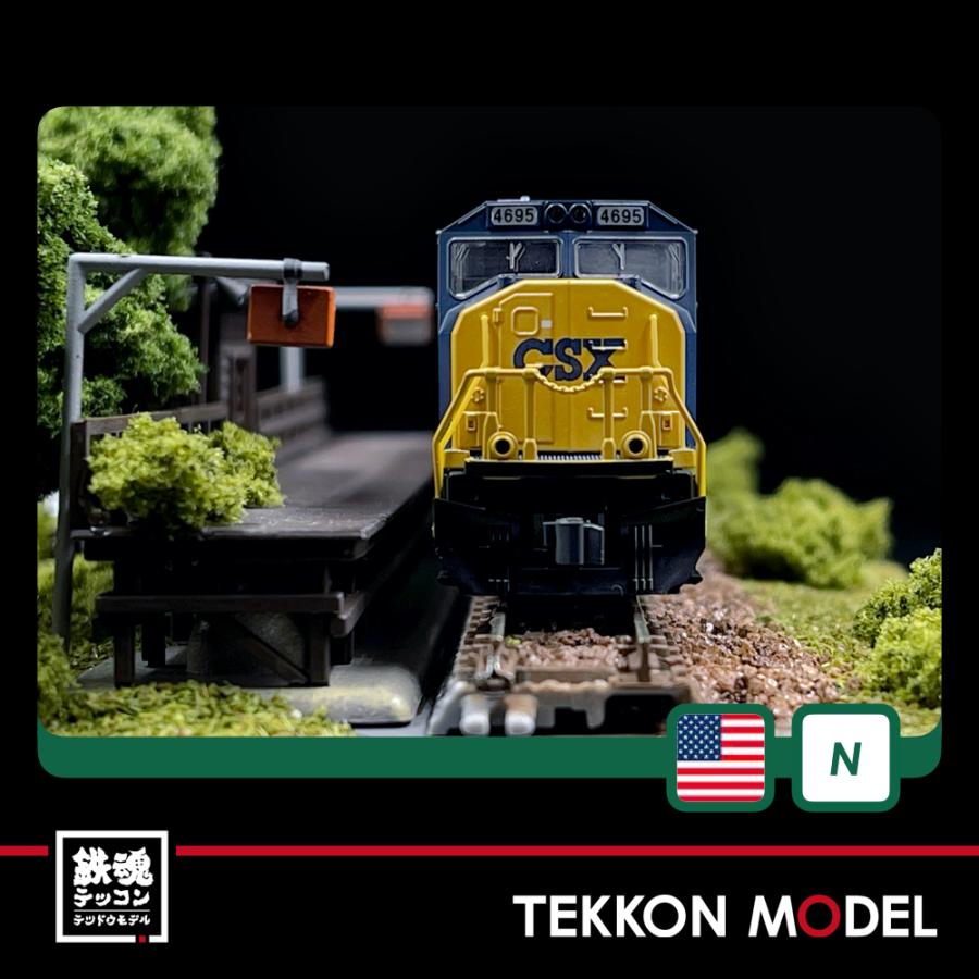カトー Nゲージ KATO USA 176-7610 EMD SD70M フラットラジエーター CSX #4695 : 鉄魂模型 - 通販 ...