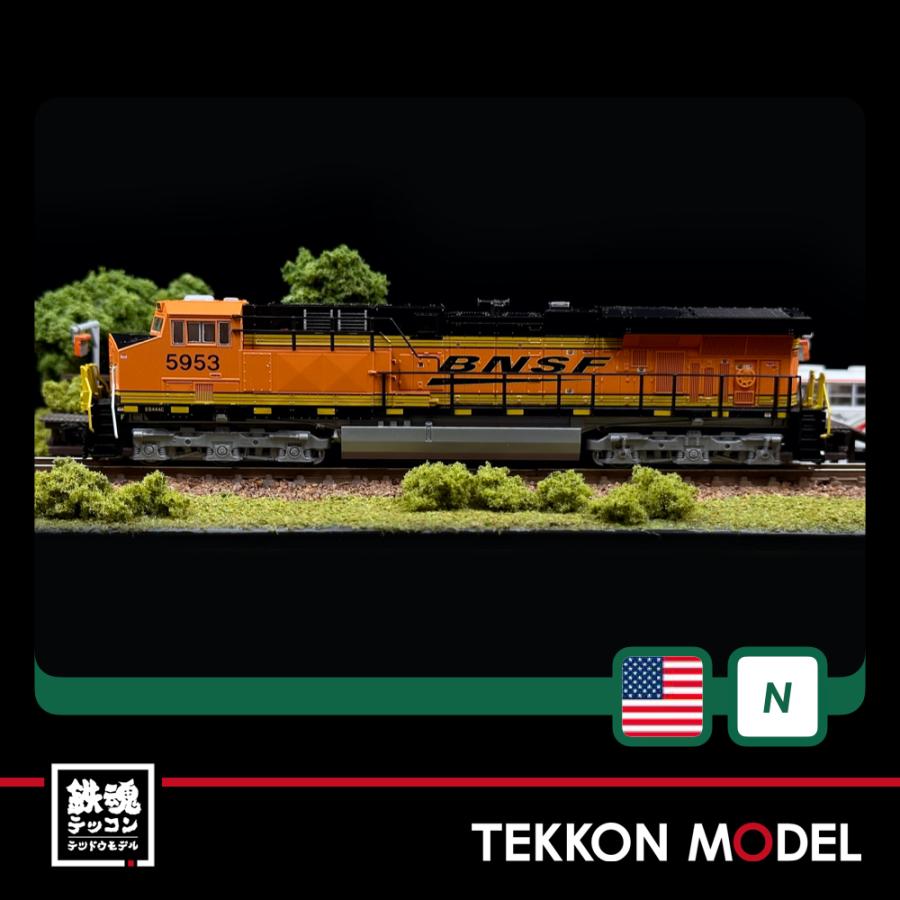 カトー Nゲージ KATO USA 176-8953 (N)GE ES44AC BNSF #5953 在庫品 : 鉄魂模型 - 通販 - Yahoo!ショッピング