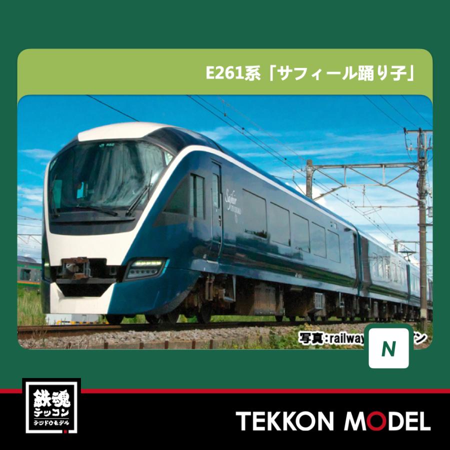 カトー Nゲージ Assyパーツ Hobby center KATO E261-1 E261系 サフィール踊り子 (クロE260-2) ボディ、床下セット、台車パーツセット : 鉄魂模型 ...