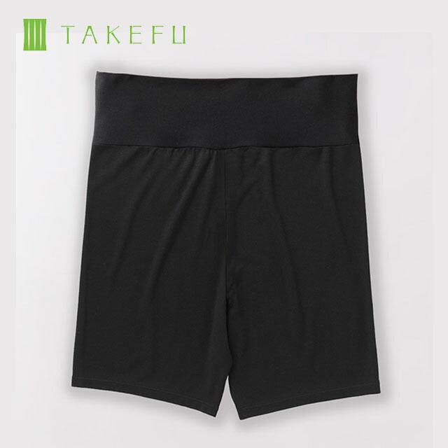 TAKEFU〔竹布〕 スパッツ 3分丈（Lady's）ブラック 【メール便可】 : gp503056 : 人と地球にやさしい暮らしてくてく - 通販 - Yahoo!ショッピング