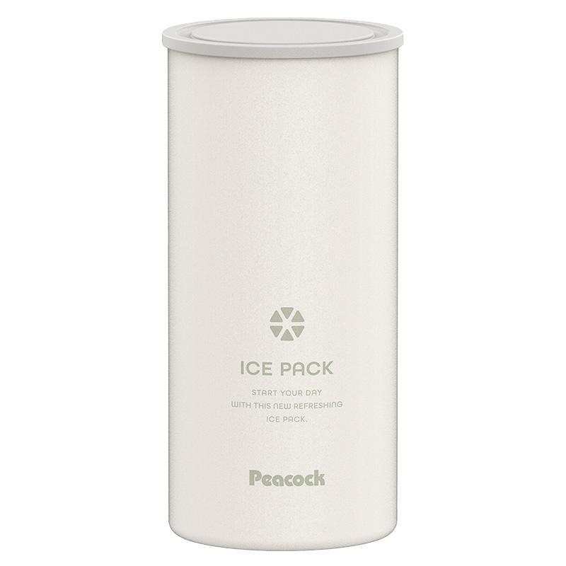 ピーコック魔法瓶工業 アイスパック シリコン氷のうタイプ ホワイト 295ml 保冷 氷のう 熱中症対策グッズ 冷却 アイスバッグ スポーツ 冷やす アイシング PEACOCK ABB ...