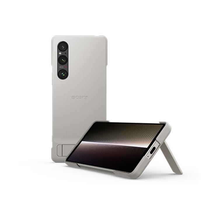 SONY Style Cover with Stand for Xperia 1 V (ソニー) XQZ-CBDQ-H : あっと!テラフィ ...