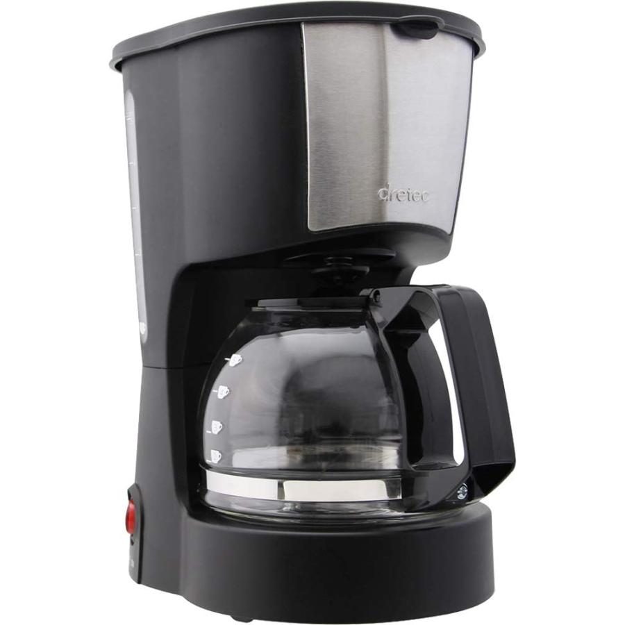dretec(ドリテック) コーヒーメーカー 自動 保温機能付き ガラスポット付き リラカフェ ブラック CM-100BK : テルショップ・ジャパン Yahoo!店 - 通販 - Yahoo ...