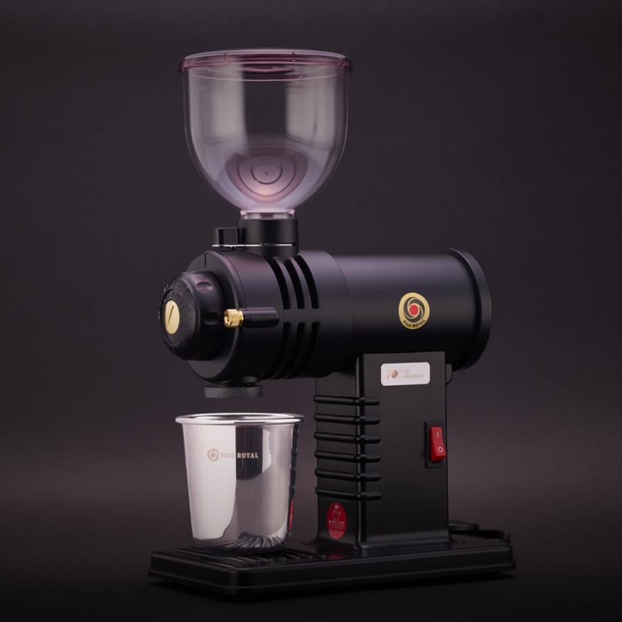 富士珈機 フジローヤル コーヒーミル R-220 みるっこ 70周年記念モデル グラインド臼タイプ マットブラック : テルショップ・ジャパン Yahoo!店 - 通販 - Yahoo!ショッピング