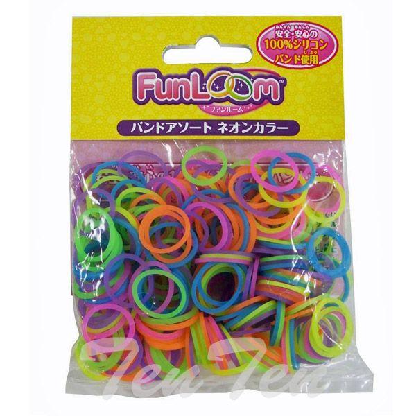 ファンルーム バンドアソート ネオンカラー 【即納品】 シリコンバンド 手作り アクセサリー FUNLOOM 編み込み シリコン バンド : 天天ストア - 通販 - Yahoo!ショッピング