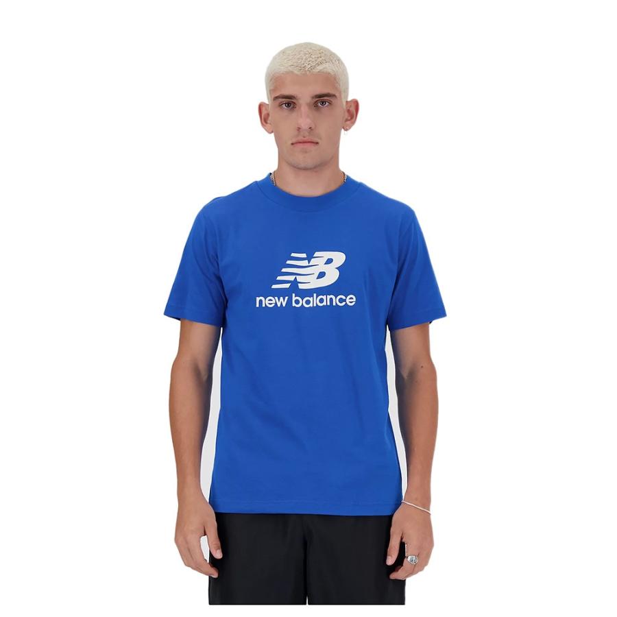 New Balance Sport Essentials ロゴTシャツ MT41502BUL : 卓球用品専門店 TENALLテンオール ...