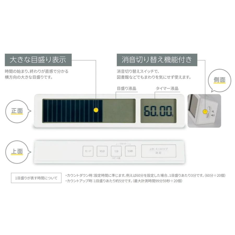KING JIM キングジム VBT10 ビジュアルバータイマー : オフィス用品の販売 てんぶん - 通販 - Yahoo!ショッピング