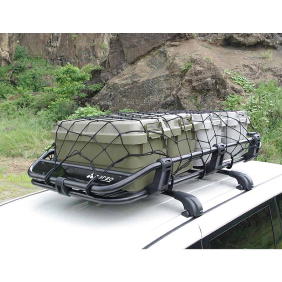 TERZO 【メーカー直送/法人限定】EA317 Terzo テルッツォ PIAA ルーフラック ルーフバスケット Tough style タフスタイル レギュラー ブラック : てんこ盛り ...