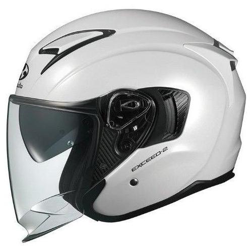 OGK Kabuto 【パールホワイト】Lサイズ エクシード2 OGKカブト オープンフェイス ヘルメット バイク用 EXCEED 2 kabuto : てんこ盛り! - 通販 - Yahoo ...