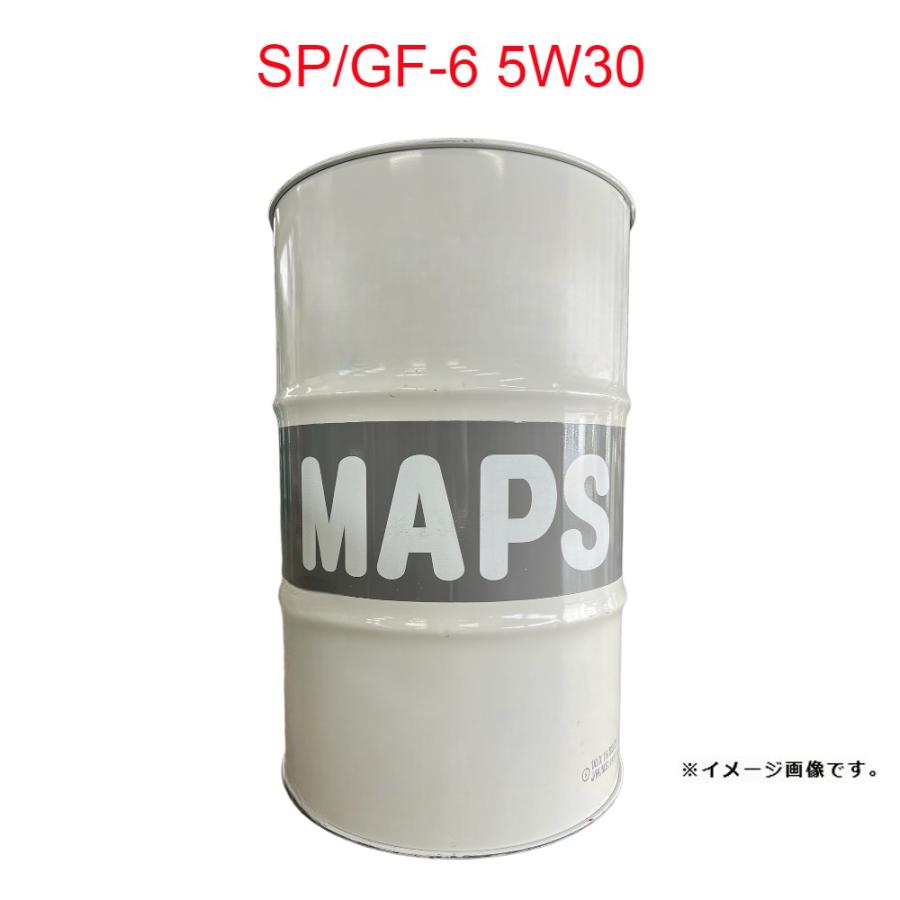 【メーカー直送※法人限定】【送料無料】MSP5W30 MAPS SP/GF-6A 5W-30 部分合成油 エンジンオイル ドラム缶 200L ...