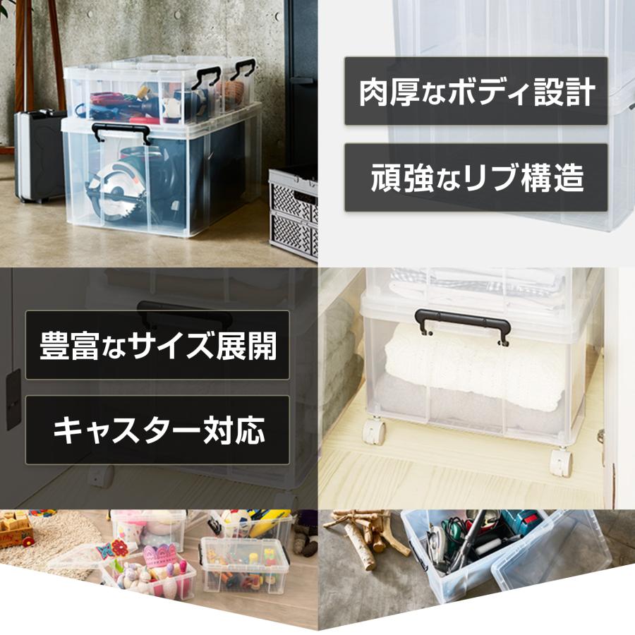 天馬 【4/6日0:00〜23:59 全品15％OFFクーポン】収納ケース 衣装ケース ロックス 390M クリア : テンマ フィッツワールド - 通販 - Yahoo!ショッピング