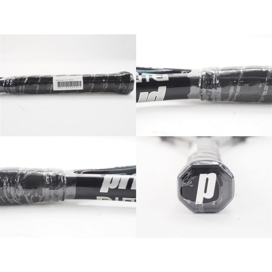 Prince 中古 テニスラケット プリンス イーエックスオースリー ブラック ライト 100 (G2)PRINCE EXO3 BLACK ...