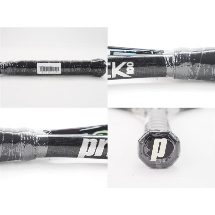 Prince 中古 テニスラケット プリンス イーエックスオースリー ブラック 100 2010年モデル (G2)PRINCE EXO3 ...