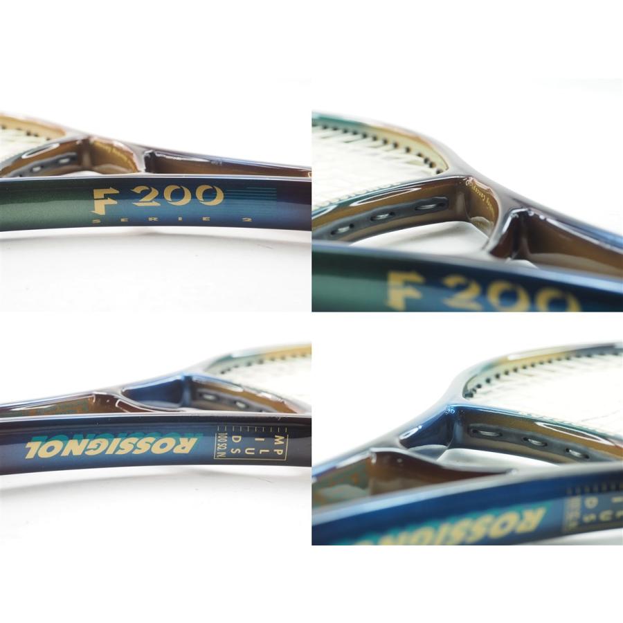 ロシニョール F200 カーボン テニスサークル carbon 1986年モデルROSSIGNOL 硬式用 テニス用品 F200 1986 ...