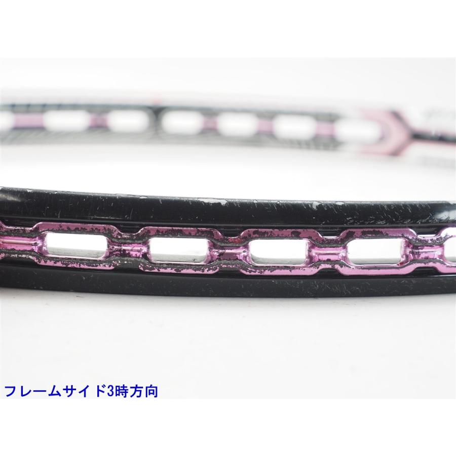 Prince 中古 テニスラケット プリンス イーエックスオースリー ピンク 105 2011年モデル (G1)PRINCE EXO3 ...