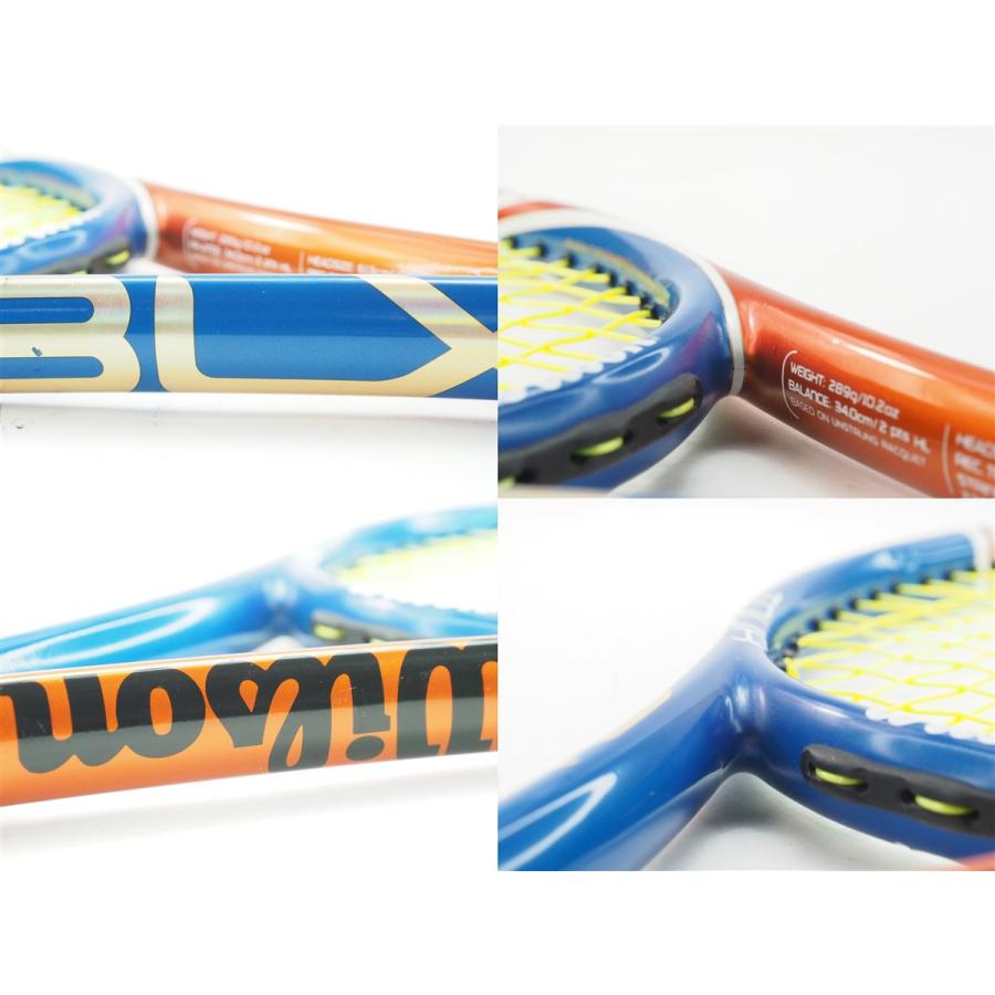 Wilson 中古 テニスラケット ウィルソン ツアー BLX 95 2010年モデル【トップバンパー割れ有り】 (G2)WILSON ...