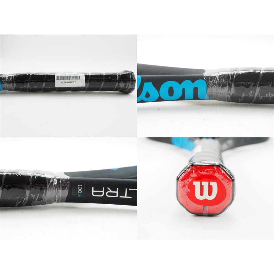 Wilson 中古 テニスラケット ウィルソン ウルトラ 100 カウンターベール ブラック エディション 2018年モデル (G2 ...