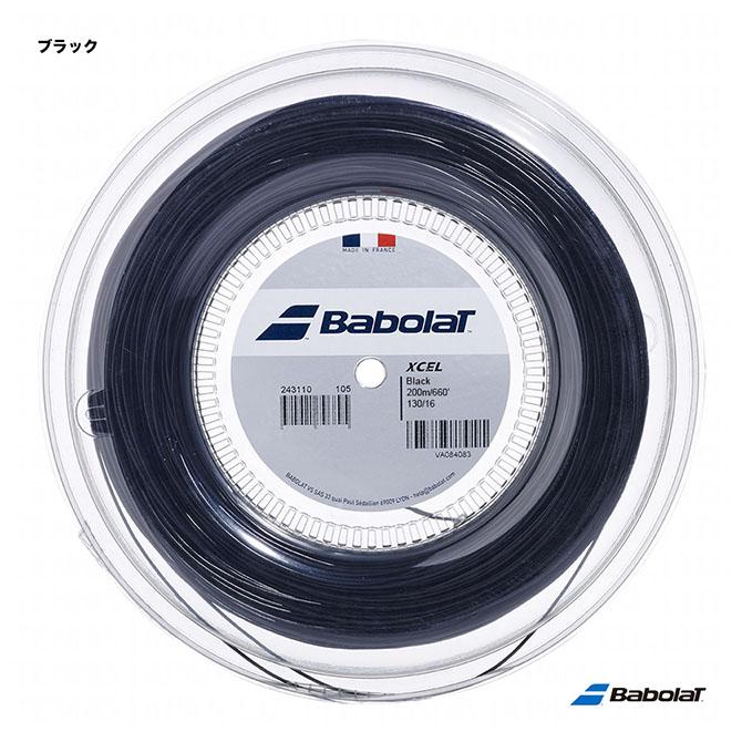 Babolat バボラ BabolaT テニスガット ロール エクセル（Xcel） 130 ブラック 243110（130bk） : テニスジャパンYahoo!店 - 通販 - Yahoo ...