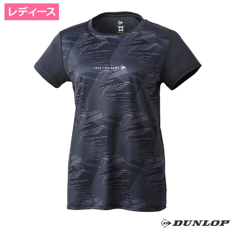 DUNLOP ダンロップ(DUNLOP)Tシャツ ブラック / DAL-8521W : テニス専門店テニストピア - 通販 - Yahoo ...