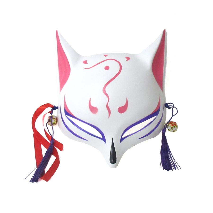 狐の半面 選べる4柄 お面 イベント お祭り おめん 縁日 屋台 303-457 : テンマヤ - 通販 - Yahoo!ショッピング
