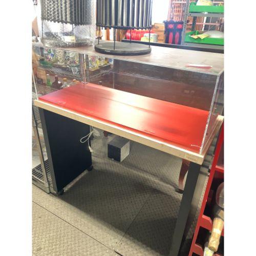 ディスプレイショーケース LED照明・キャスター付き 業務用 中古/送料無料 : 業務用厨房機器のテンポス - 通販 - Yahoo!ショッピング