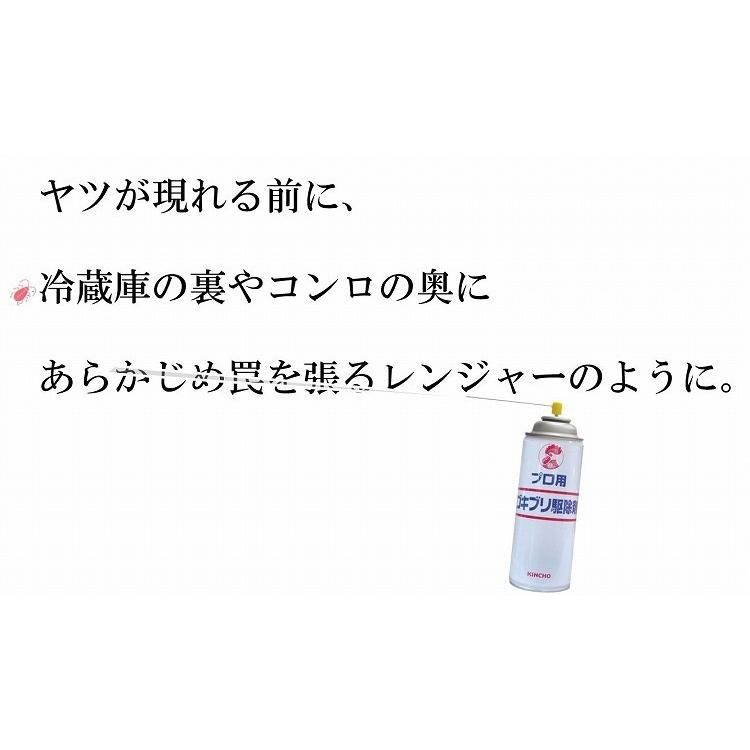 KINCHO ゴキブリ駆除剤420ml/本×5本セット ゴキブリ対策 ゴキブリ用 ごきぶり トコジラミ 除虫 殺虫剤 殺虫スプレー 殺虫剤 ...