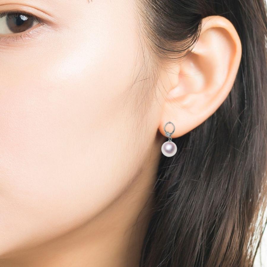 真珠 ピアス K14WG 7.5mm あこや アコヤ 宇和島 パール 誕生日 結婚式 結婚記念日 カジュアル 人気 送料無料 プレゼント : v-42844592865529 : 宇和島 天成 ...
